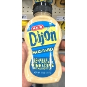 H-E-B Dijon Mustard: Calories, Nutrition Analysis & More | Fooducate