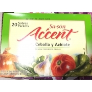 Sa-son Accent Garlic, Onion and Annatto Seasoning: Calories, Nutrition ...