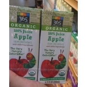 365 Organic Apple Juice: Calories, Nutrition Analysis & More | Fooducate