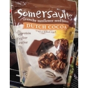 Somersault Snack Co. Crunchy Sunflower Seed Bites, Dutch Cocoa, Sweet ...