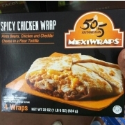 Mexiwraps Chicken Wrap, Pinto Beans, Chicken And Cheddar Cheese In ...