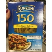 Ronzoni Rotini, Pasta: Calories, Nutrition Analysis & More | Fooducate