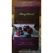 Harry & David Dark Chocolate Covered Fruit, Raspberries, Cherries ...