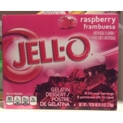 Jell-O Gelatin Dessert, Raspberry: Calories, Nutrition Analysis & More ...