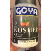 Goya Kosher Salt: Calories, Nutrition Analysis & More | Fooducate