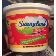 Sunnyland Spread, 40% Vegetable Oil: Calories, Nutrition Analysis ...