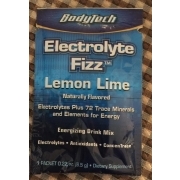 Bodytech Electrolyte Fizz, Lemon Lime Flavored: Calories, Nutrition ...