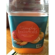 Simply Balanced Organic Mango Lemonade: Calories, Nutrition Analysis ...