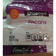 Essential Everyday Chopped Pecans: Calories, Nutrition Analysis & More ...