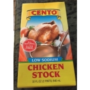 Cento Low Sodium Chicken Stock: Calories, Nutrition Analysis & More ...