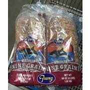 Franz San Juan Island, Nine Grain Bread: Calories, Nutrition Analysis ...