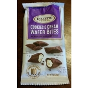 Dolcetto Petites Cookies And Cream Wafer Bites: Calories, Nutrition ...