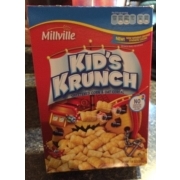 Millville Kid's Krunch, Sweetened Corn And Oat Cereal: Calories ...