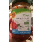 Wild Harvest Organic Mild Thick And Chunky Salsa: Calories, Nutrition ...