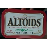 Altoids The Original Celebrated Curiously Strong Mints, Peppermint ...
