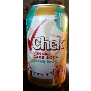 Chek Funnel Cake Soda: Calories, Nutrition Analysis & More | Fooducate