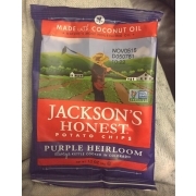 Jackson's Honest Potato Chips, Purple Heirloom: Calories, Nutrition ...