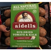 Chef Bruce Aidells Sun Dried Tomato And Kale, Smoked Chicken Sausage ...