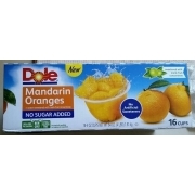 Dole Mandarin Oranges: Calories, Nutrition Analysis & More | Fooducate