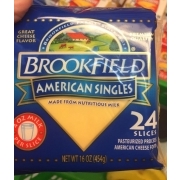 Brookfield American Cheese, Singles: Calories, Nutrition Analysis ...