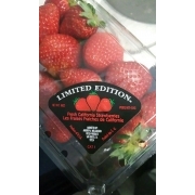Limited Edition Fresh California Strawberries: Calories, Nutrition ...