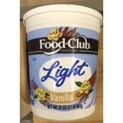 Food Club Light, Yogurt, Vanilla: Calories, Nutrition Analysis & More ...