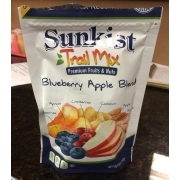 Sunkist Premium Fruit And Nuts Trail Mix, Blueberry Apple Blend ...