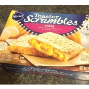 Phillsbury Toaster Scrambles Ham, Cheese Sauce, Egg And Ham In A Pastry ...