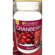 Trunature A Fresh Approach To Health Living Cranberry, Softgels ...