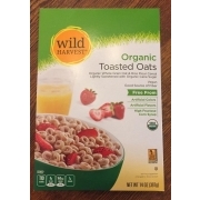 Wild Harvest Organic Toasted Oats, Cereal: Calories, Nutrition Analysis ...