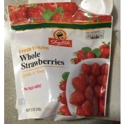 ShopRite Fresh Frozen Whole Strawberries: Calories, Nutrition Analysis ...