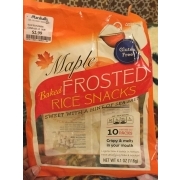 Marshalls Maple Baked Frosted Rice Snacks: Calories, Nutrition Analysis ...