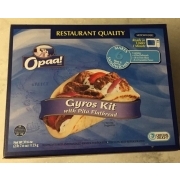Opaa! Gyros Kit With Pita Flatbread: Calories, Nutrition Analysis ...