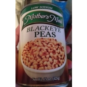 Mother's Maid Blackeye Peas: Calories, Nutrition Analysis & More ...