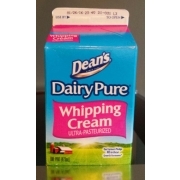 Dean's Dairy Pure, Whipping Cream: Calories, Nutrition Analysis & More ...