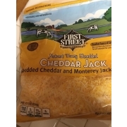 First Street Cheddar Jack Cheese: Calories, Nutrition Analysis & More ...