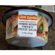 Jim David Grandma Wathen's Pimiento Cheese Salad: Calories, Nutrition ...