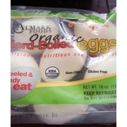 Almark Foods Organic Hard Boiled Eggs: Calories, Nutrition Analysis ...