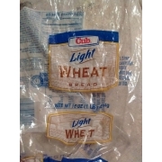 Cub Light, Wheat Bread: Calories, Nutrition Analysis & More | Fooducate