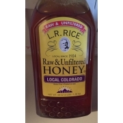 L.R. Rice Raw And Unfiltered Honey: Calories, Nutrition Analysis & More ...