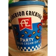 Anderson Erickson Party Sour Cream Dip: Calories, Nutrition Analysis ...