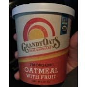 Grandy Oats Oatmeal With Fruit: Calories, Nutrition Analysis & More ...