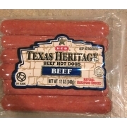H-E-B Texas Heritage Beef Hot Dog: Calories, Nutrition Analysis & More ...