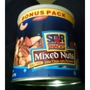 Star Snacks Mixed Nuts, Salted, Less Than 50% Peanuts: Calories ...