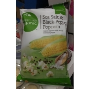 Simple Truth Organic Sea Salt And Black Pepper Popcorn: Calories ...