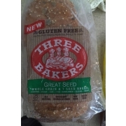 Three Bakers Gluten Free Whole Grain And 7 Seed Bread: Calories ...