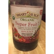 Smart Juice Organic Super Fruit 7, 100% Juice: Calories, Nutrition ...