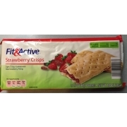 Fit & Active Strawberry Crisps, Light Crispy Cookies With Real ...