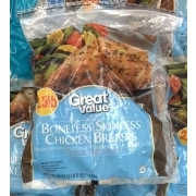 Great Value Boneless Skinless Chicken Breasts: Calories, Nutrition ...