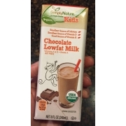 Simply Nature Organic Chocolate Lowfat Milk: Calories, Nutrition ...
